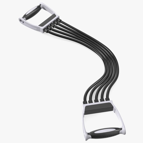 modelo 3d Expander Exerciser Lying Black - TurboSquid 2015361