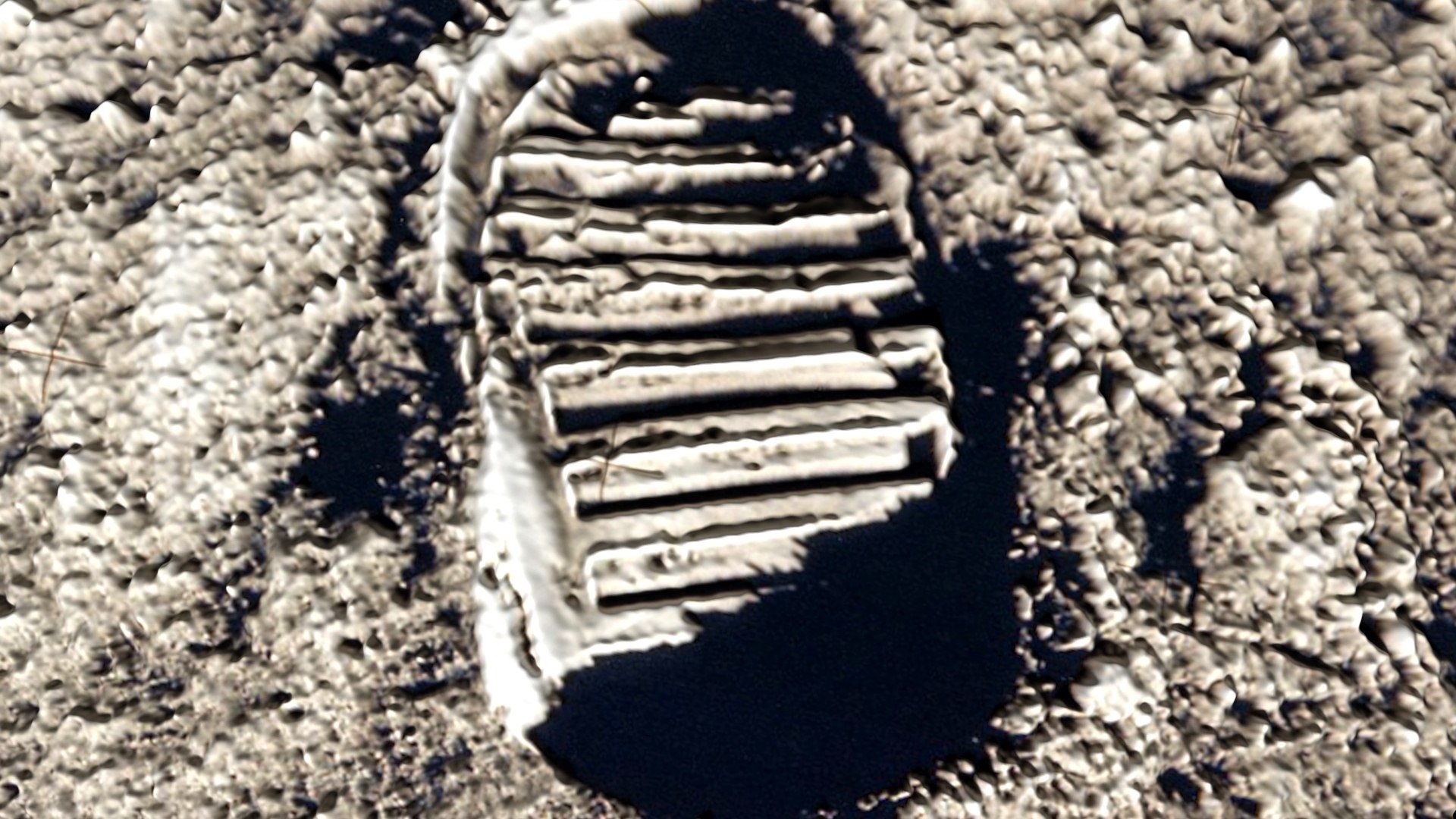Astronauts First Footprint On The Moon 3D Model - TurboSquid 2447246