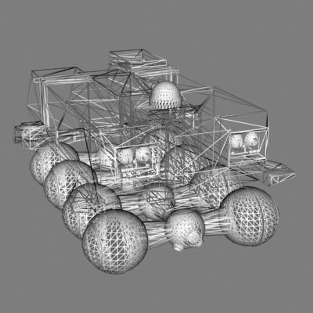 transport vehicle 3d model