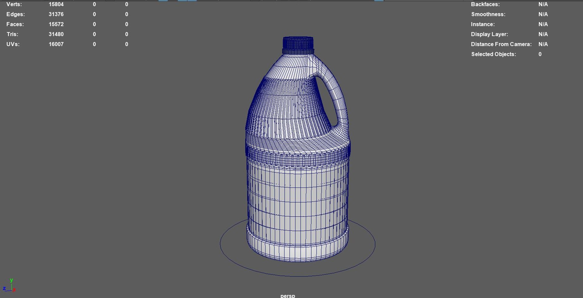 Bleach Bottle 3D Model - TurboSquid 1983432