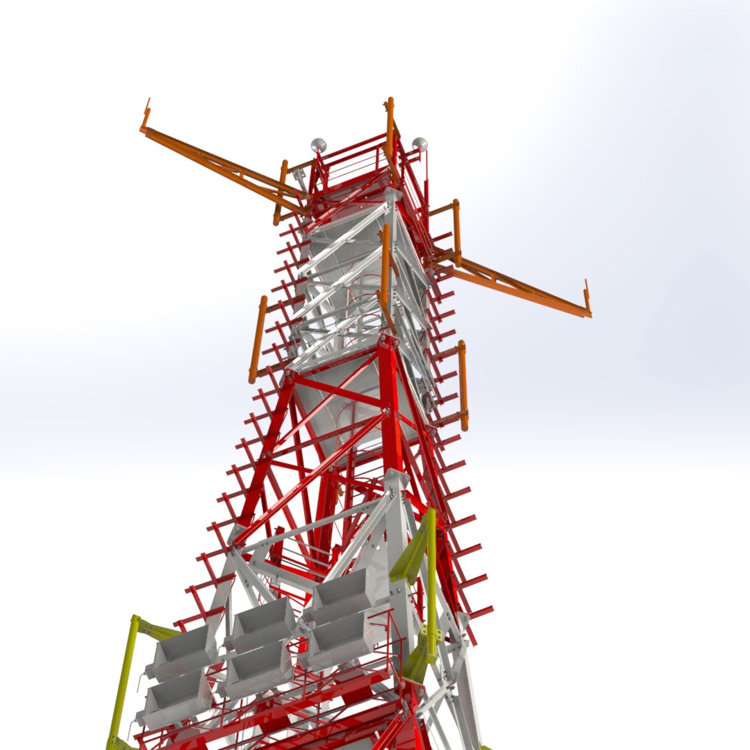 Steel Tower 3D Model | 1148457 | TurboSquid