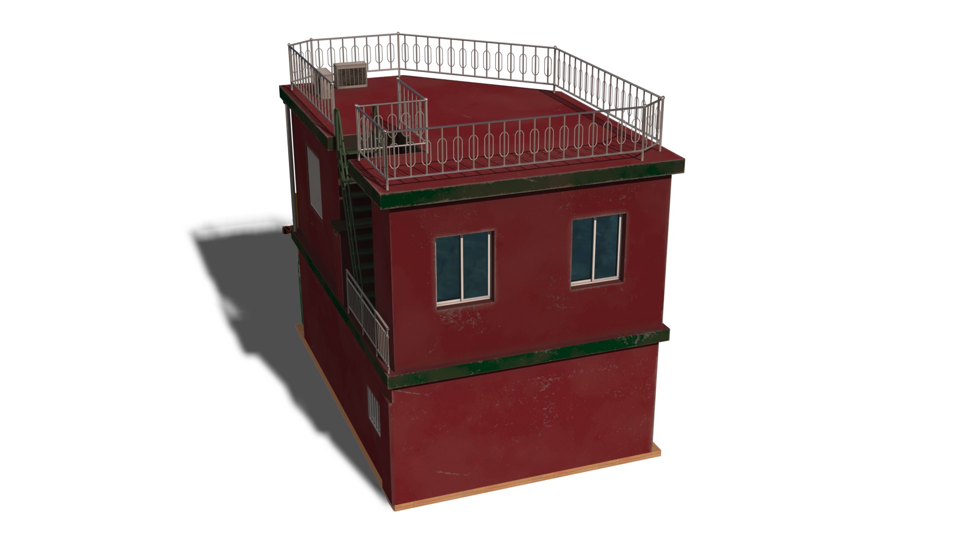 3D Model LowPoly Building In Korea 09 - TurboSquid 2225127