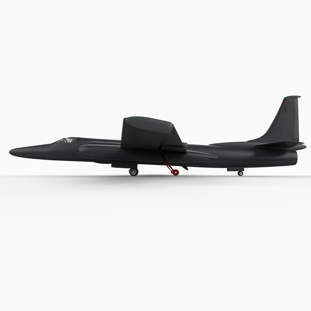 U-2 Photographed Air 3d Model