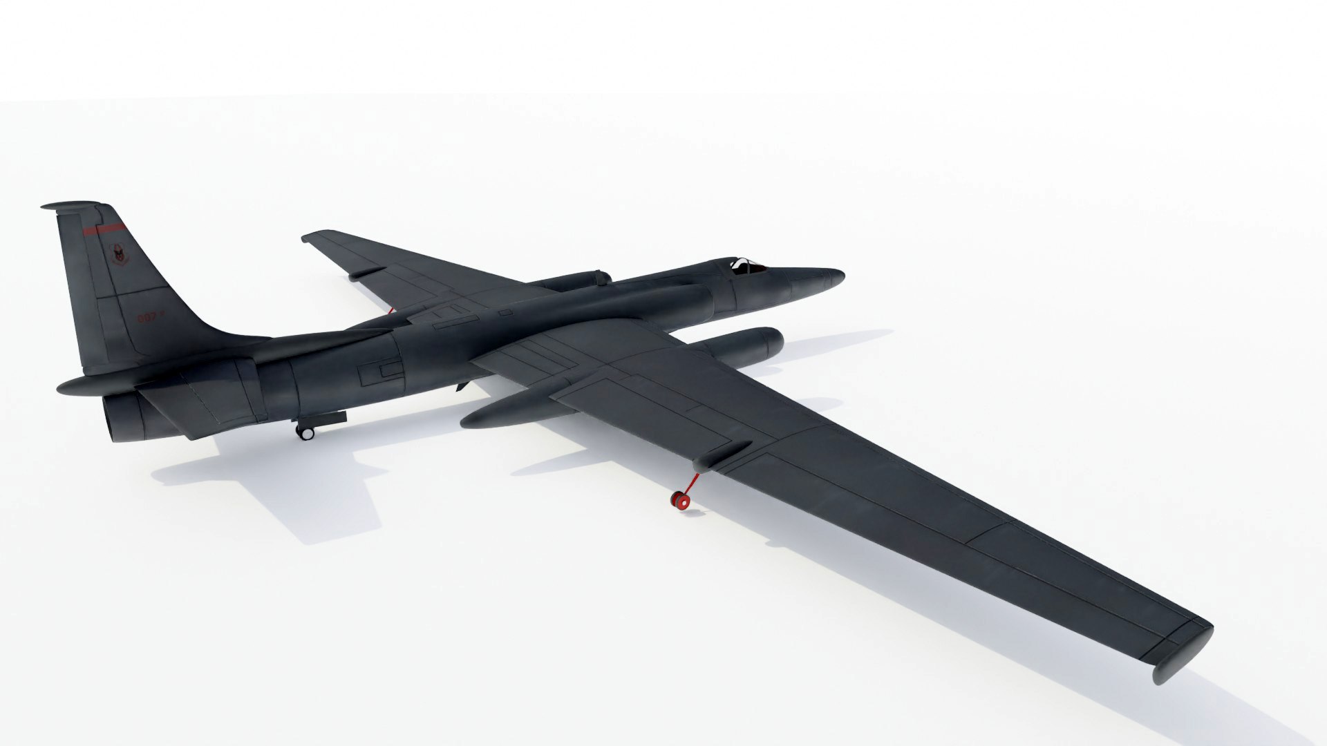 U-2 Photographed Air 3d Model