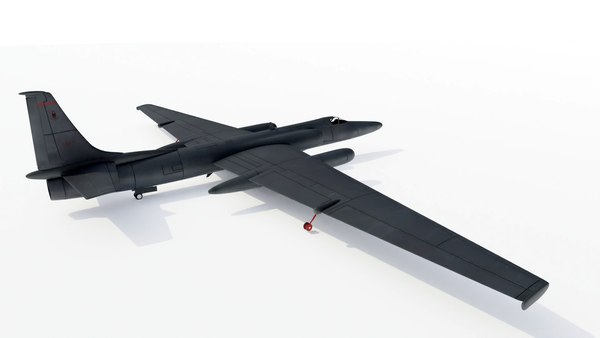 u-2 photographed air 3d model