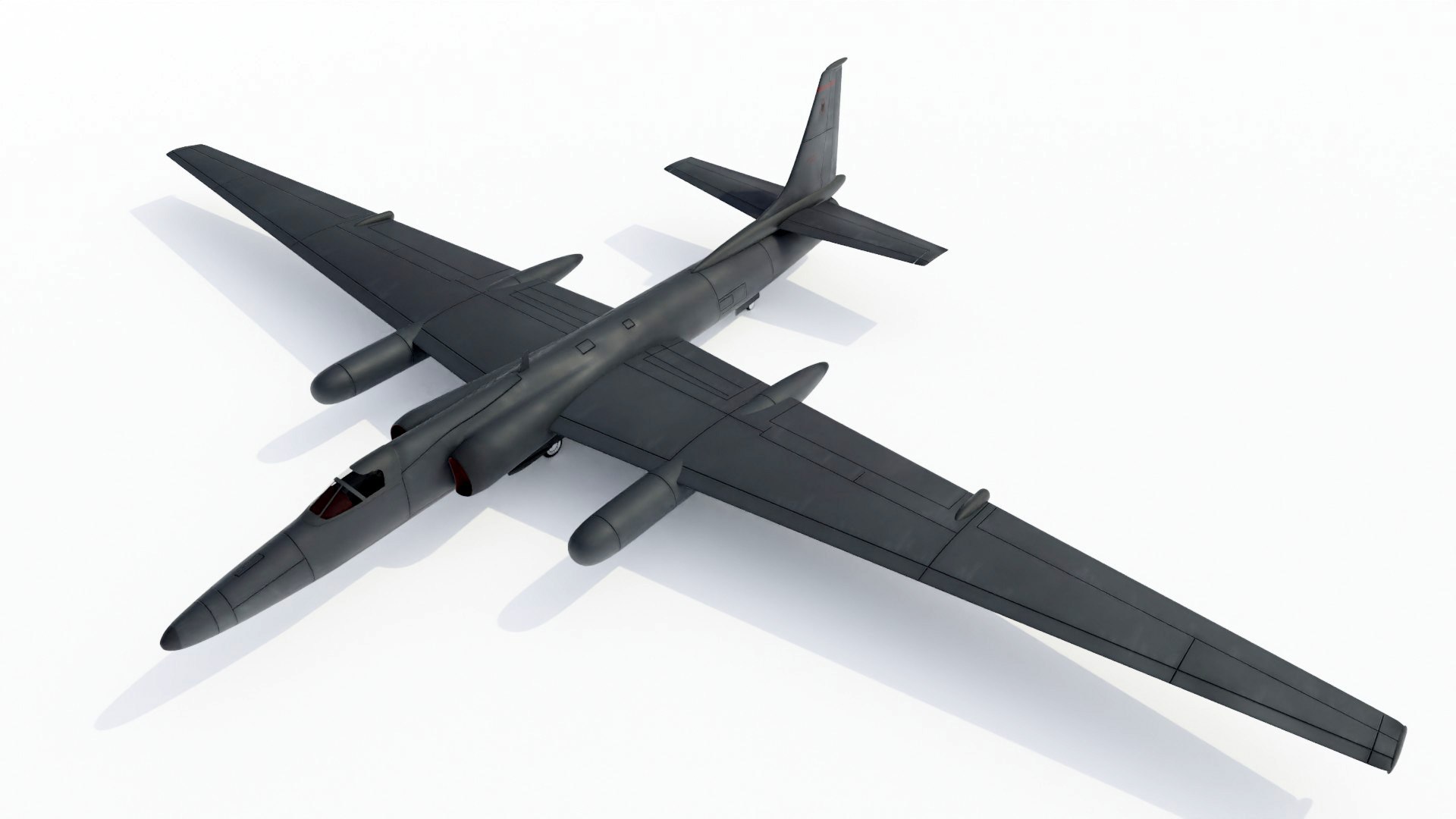 U-2 Photographed Air 3d Model