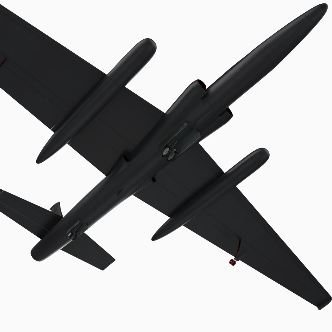 U-2 Photographed Air 3d Model