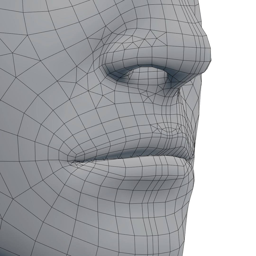 Male Head Rigged 3D - TurboSquid 1255213