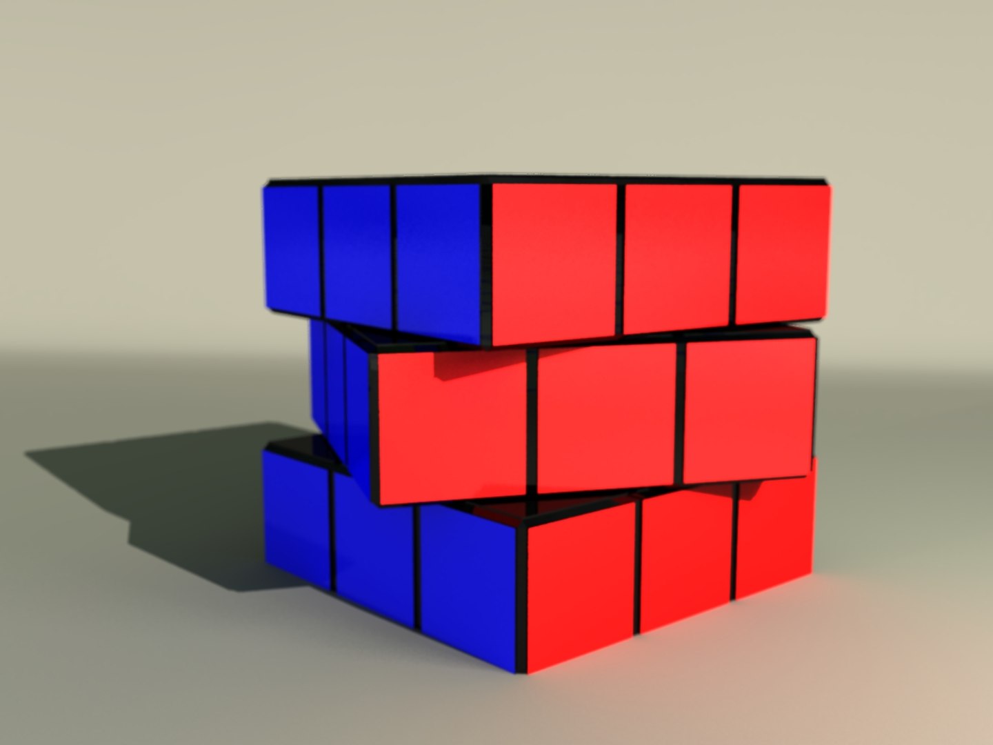 3ds Max Rubiks Cube