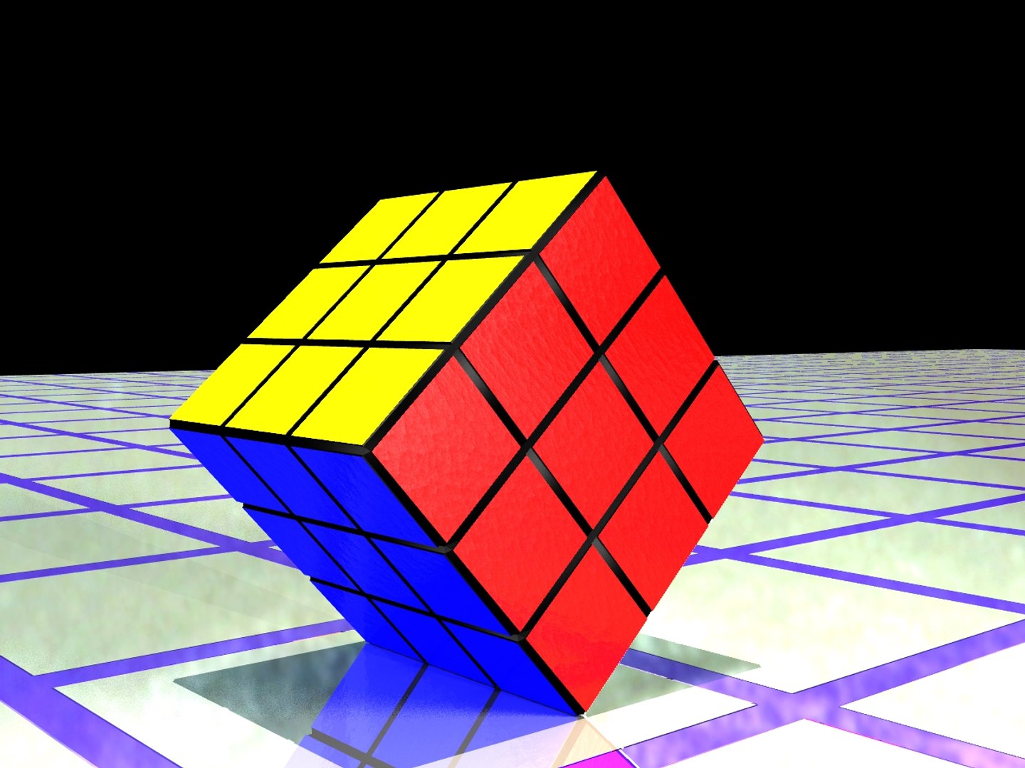 3ds Max Rubiks Cube