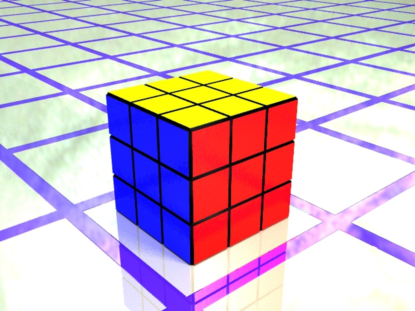 3ds Max Rubiks Cube