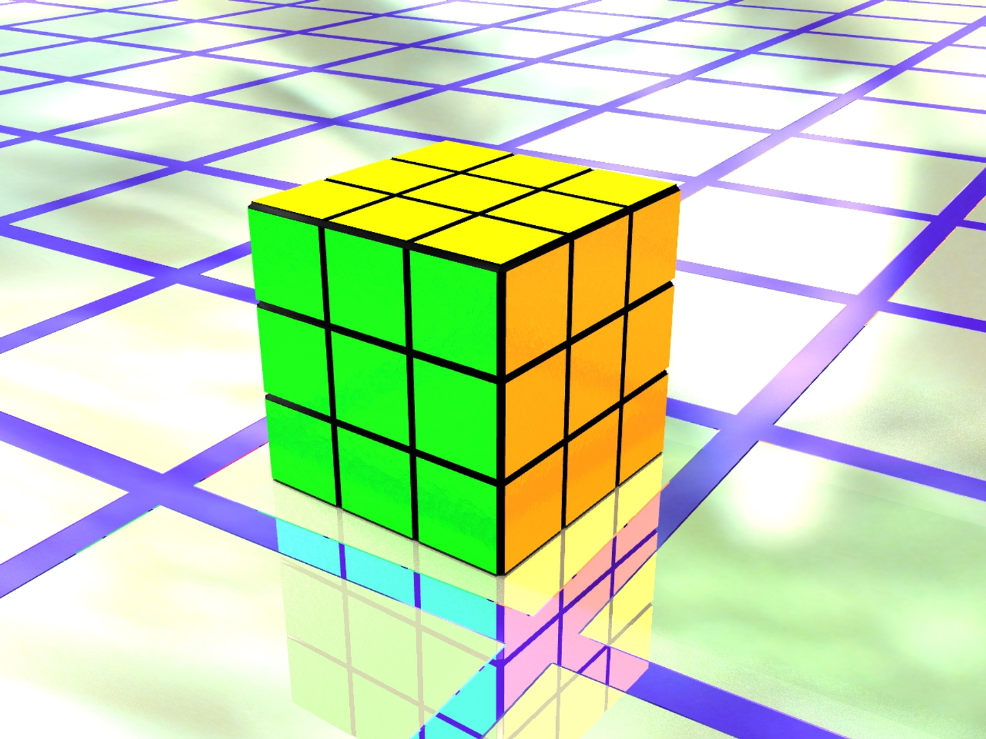 3ds Max Rubiks Cube