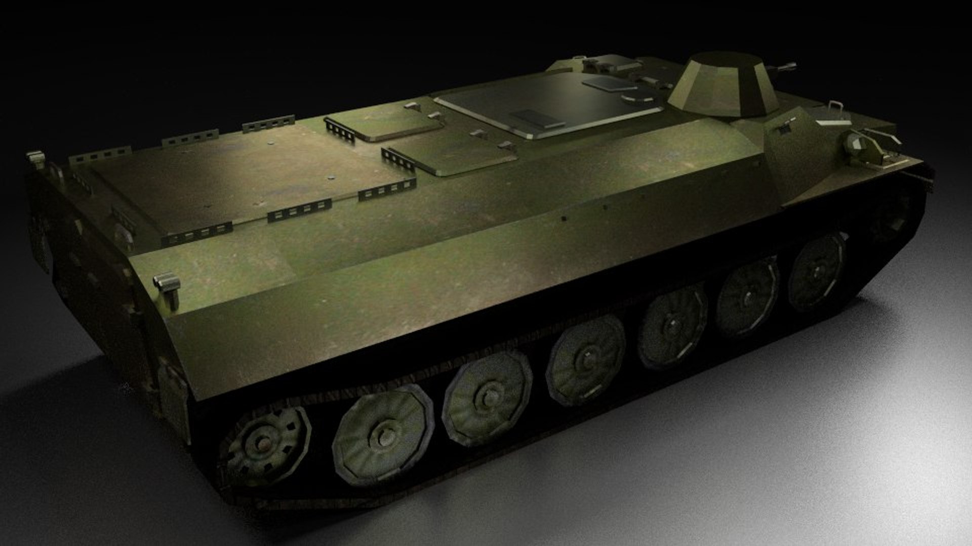 Soviet Mtlb 3d Model