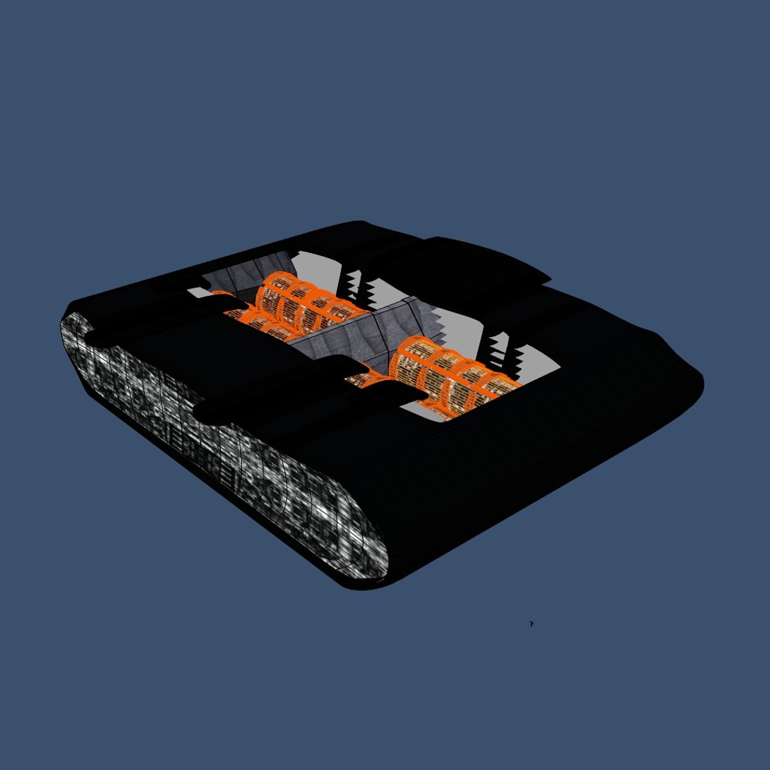 3d Stardrive Spaceship Engine