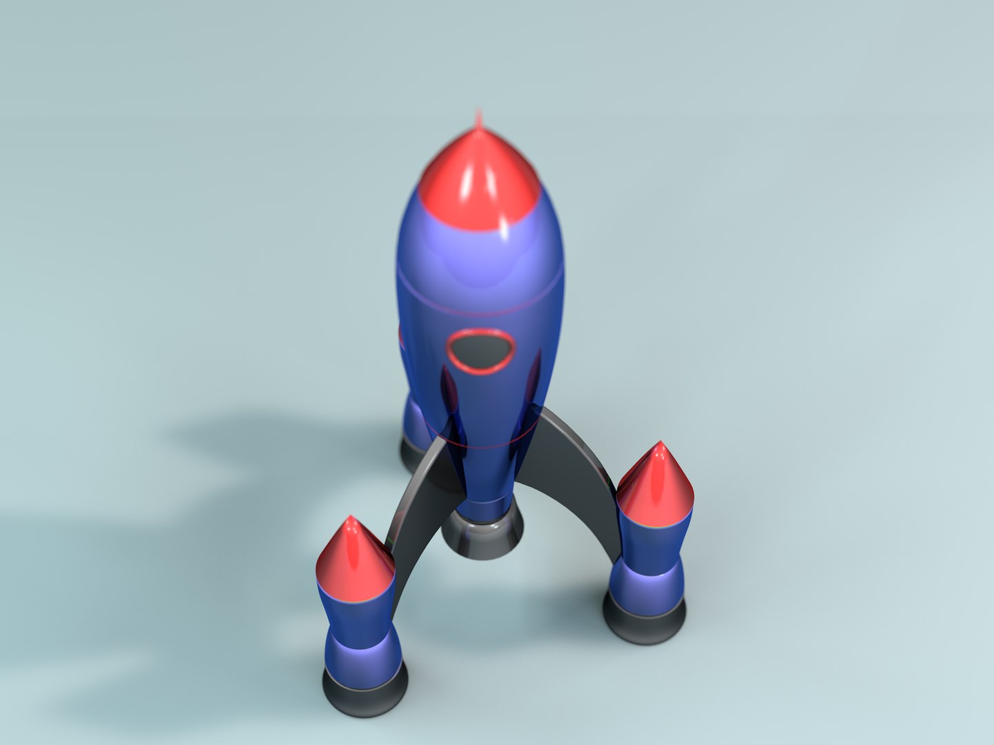 3D Toy Rocket V2 - TurboSquid 1564944