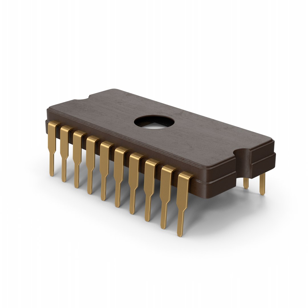 3D Microchip - TurboSquid 2090965