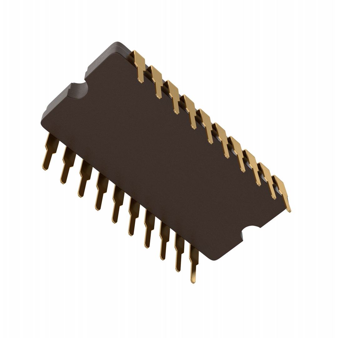 3D Microchip - TurboSquid 2090965