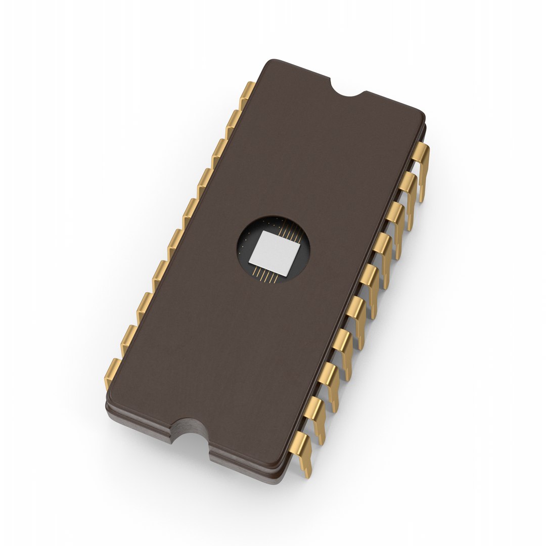 3D Microchip - TurboSquid 2090965