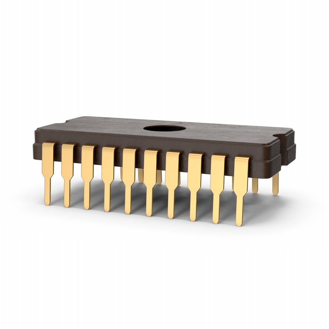 3D Microchip - TurboSquid 2090965 3D Microchip - TurboSquid 2090965