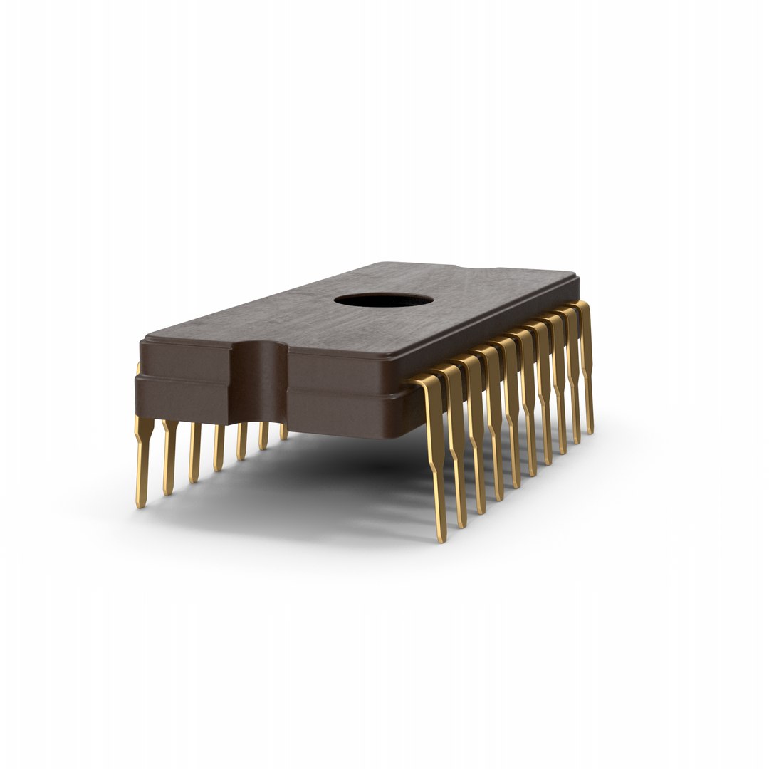 3D Microchip - TurboSquid 2090965