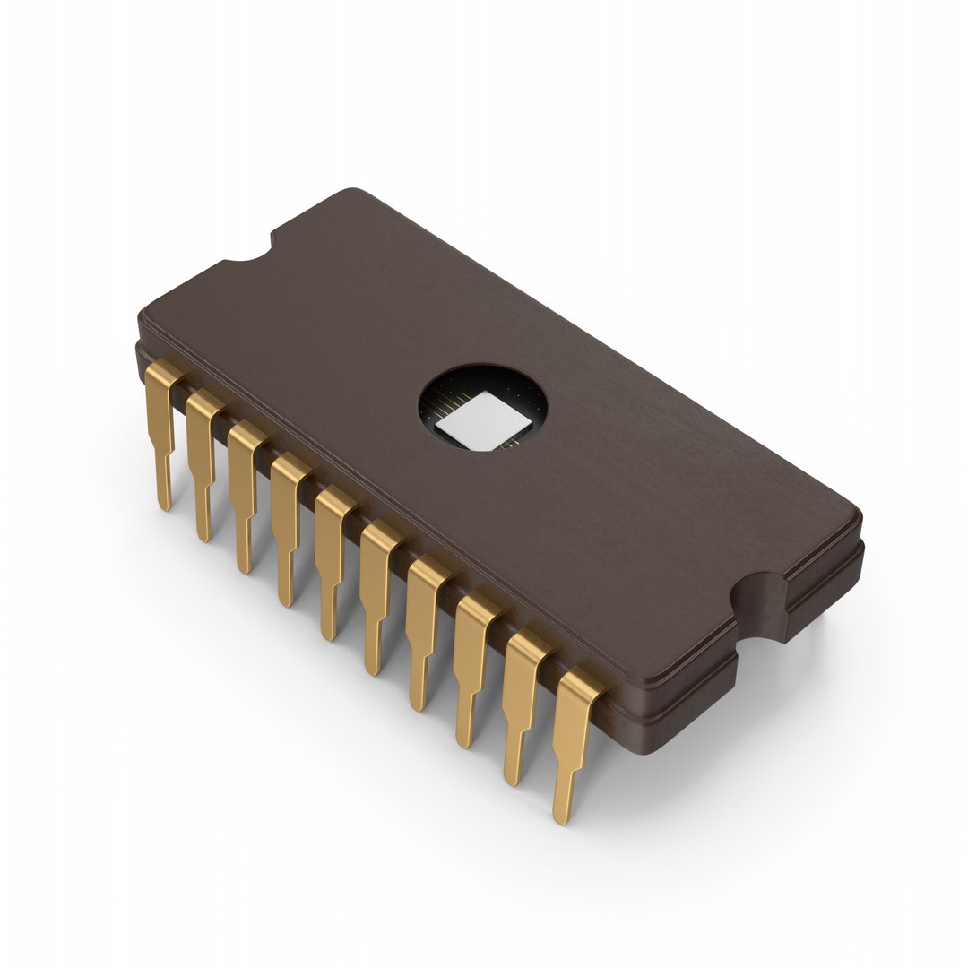 3D Microchip - TurboSquid 2090965