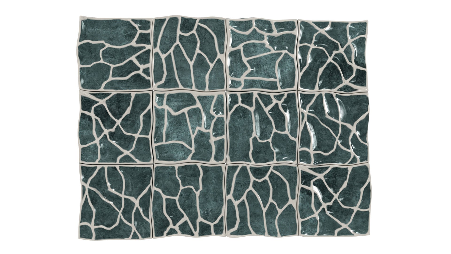 3D Custom Made Wall Ceramic Handmade Tiles Model - TurboSquid 2398141