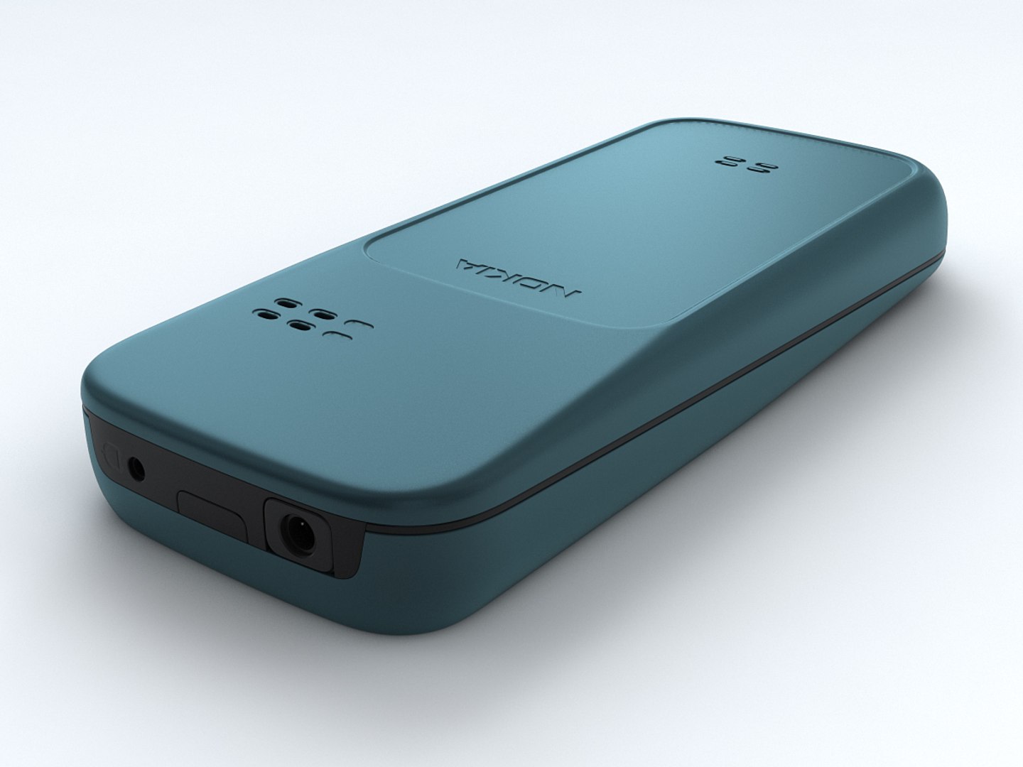 Nokia 100 Mobile Phone 3d Model