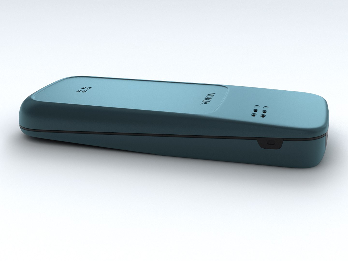 Nokia 100 Mobile Phone 3d Model