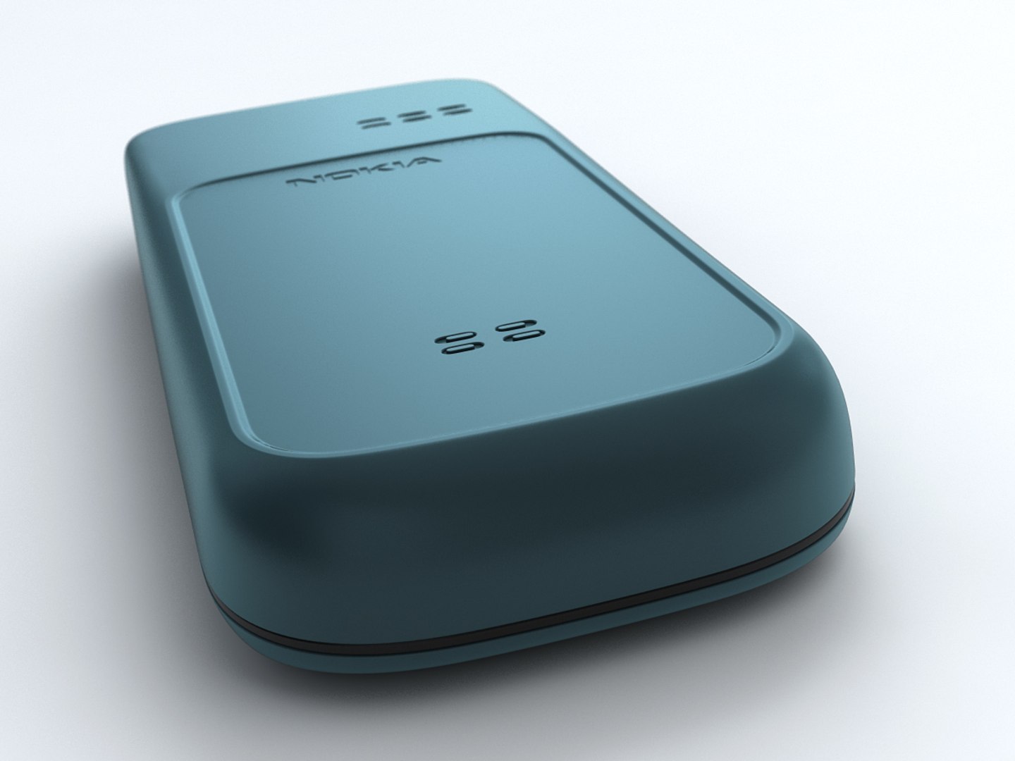 Nokia 100 Mobile Phone 3d Model
