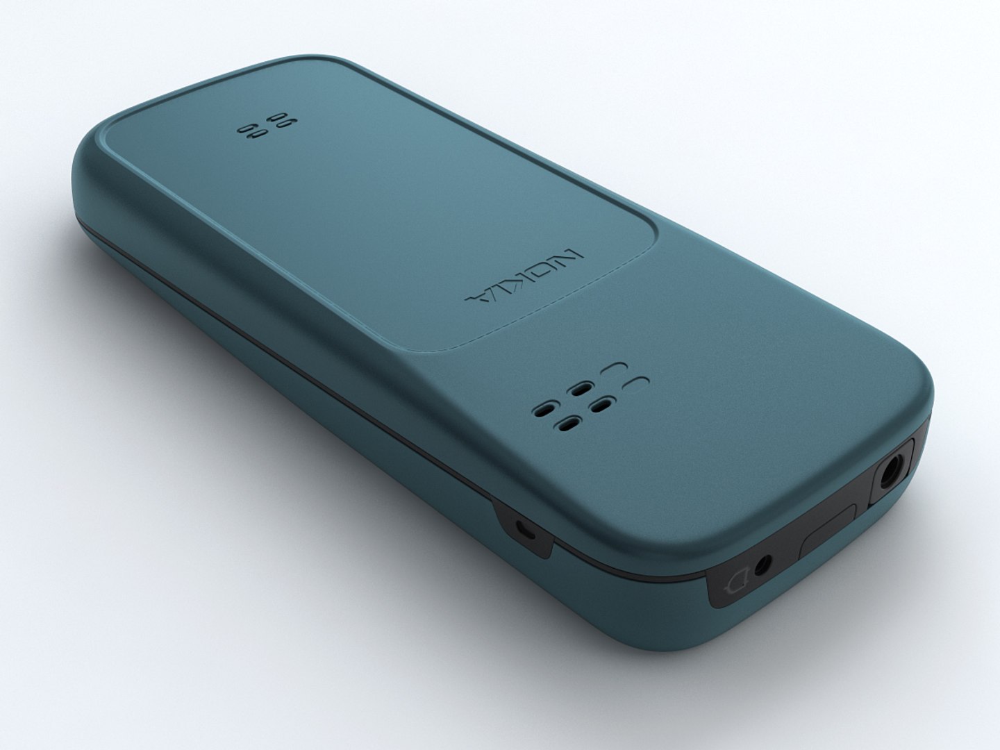 Nokia 100 Mobile Phone 3d Model