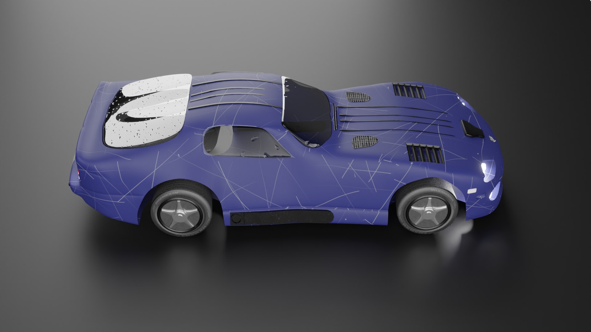 3D Dodge Viper model - TurboSquid 2130304