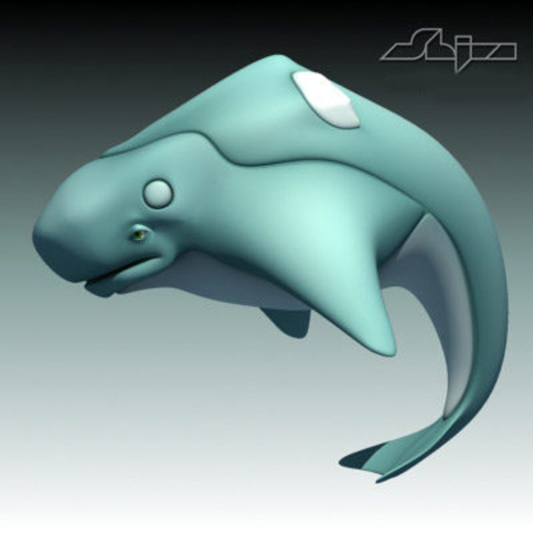 3dsmax fish big mecha