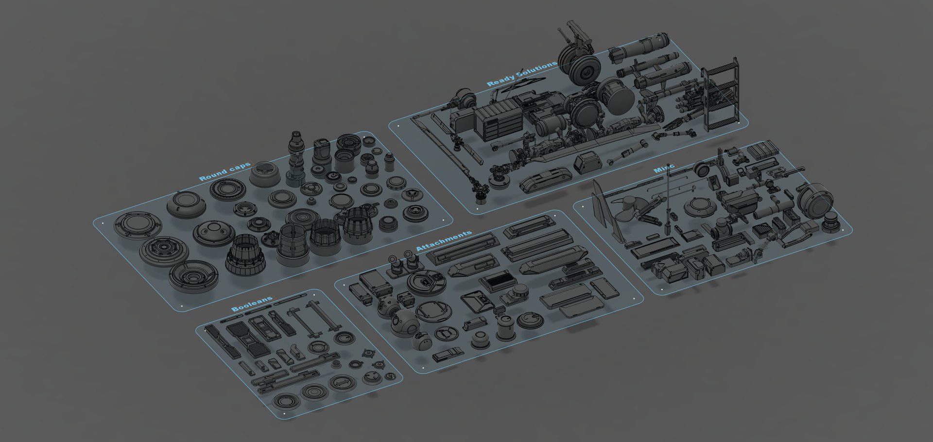 3D Vehicle Kit - TurboSquid 2052106