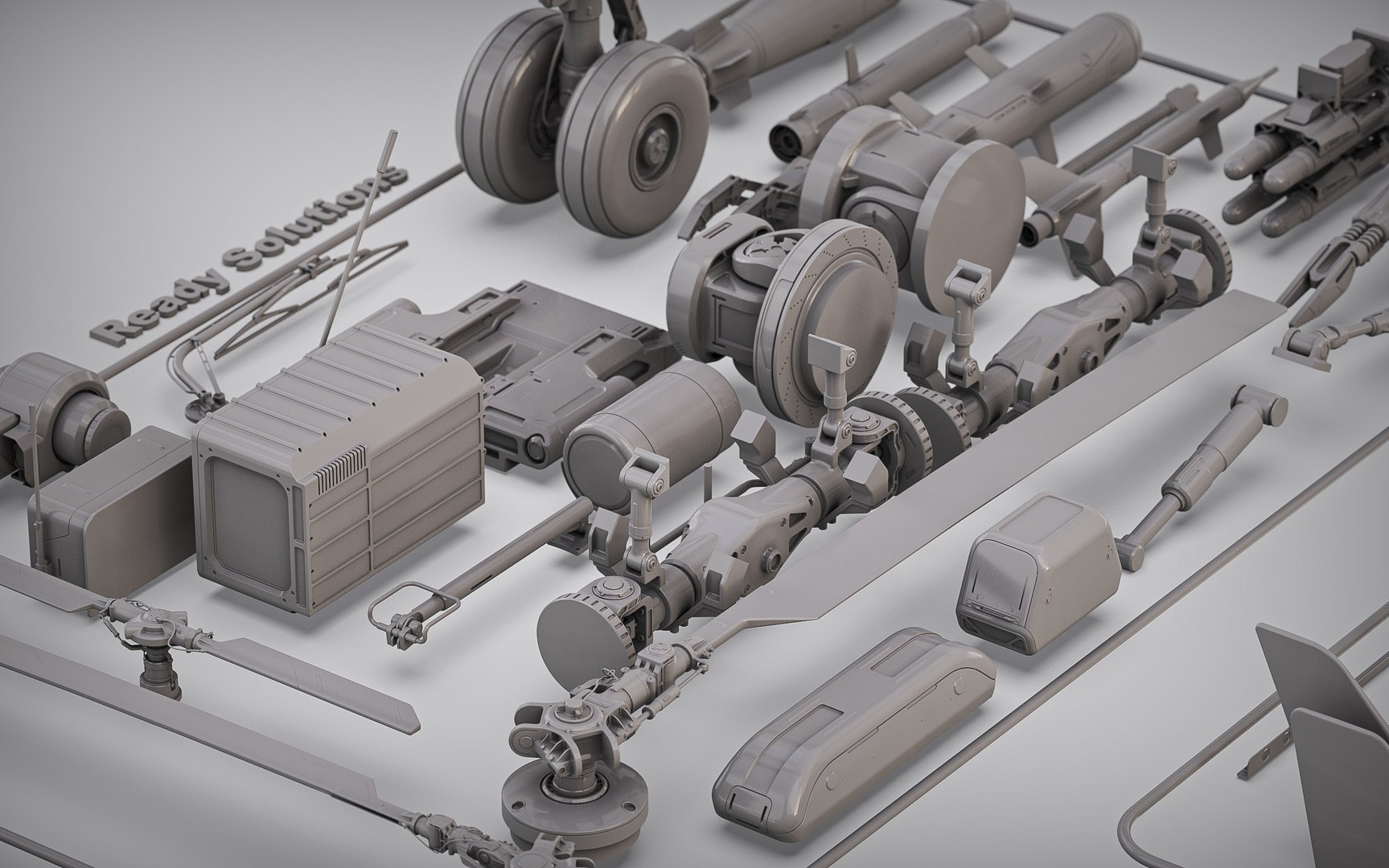 3D Vehicle Kit - TurboSquid 2052106