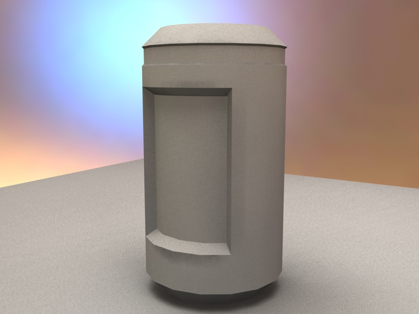 Small Containers Sci-fi Space 3d Model