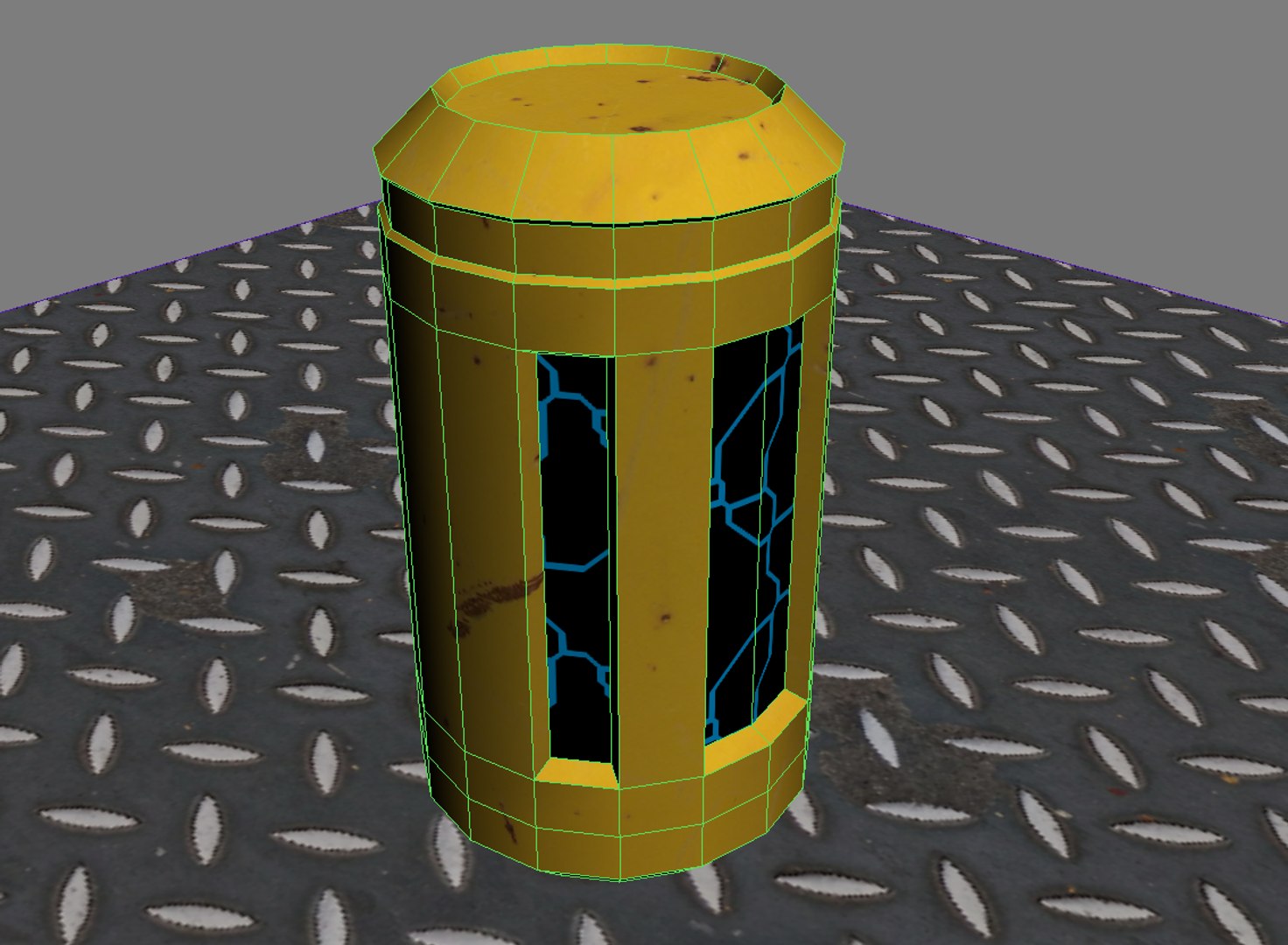 Small Containers Sci-fi Space 3d Model