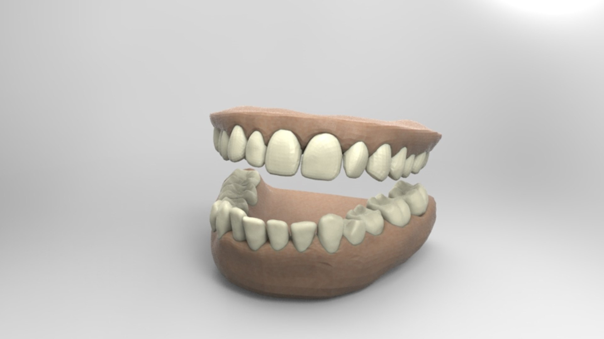 Mouth teeth 3D model - TurboSquid 1175556