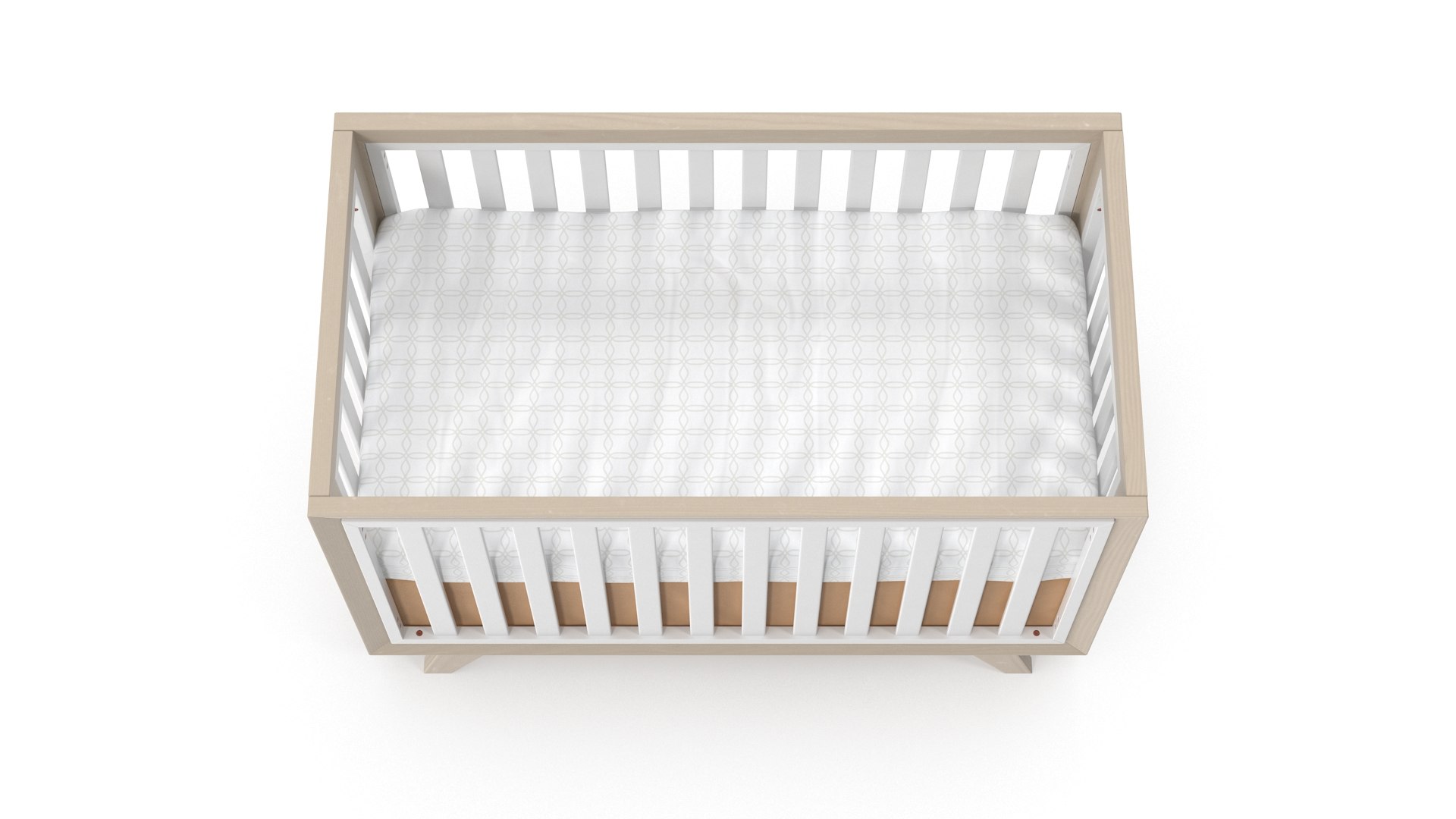 3D Baby Cribs V1 Model - TurboSquid 1994652