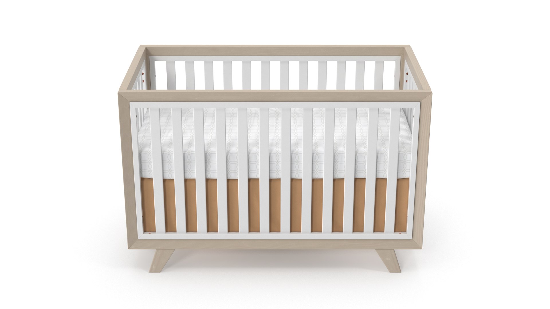 3D Baby Cribs V1 Model - TurboSquid 1994652