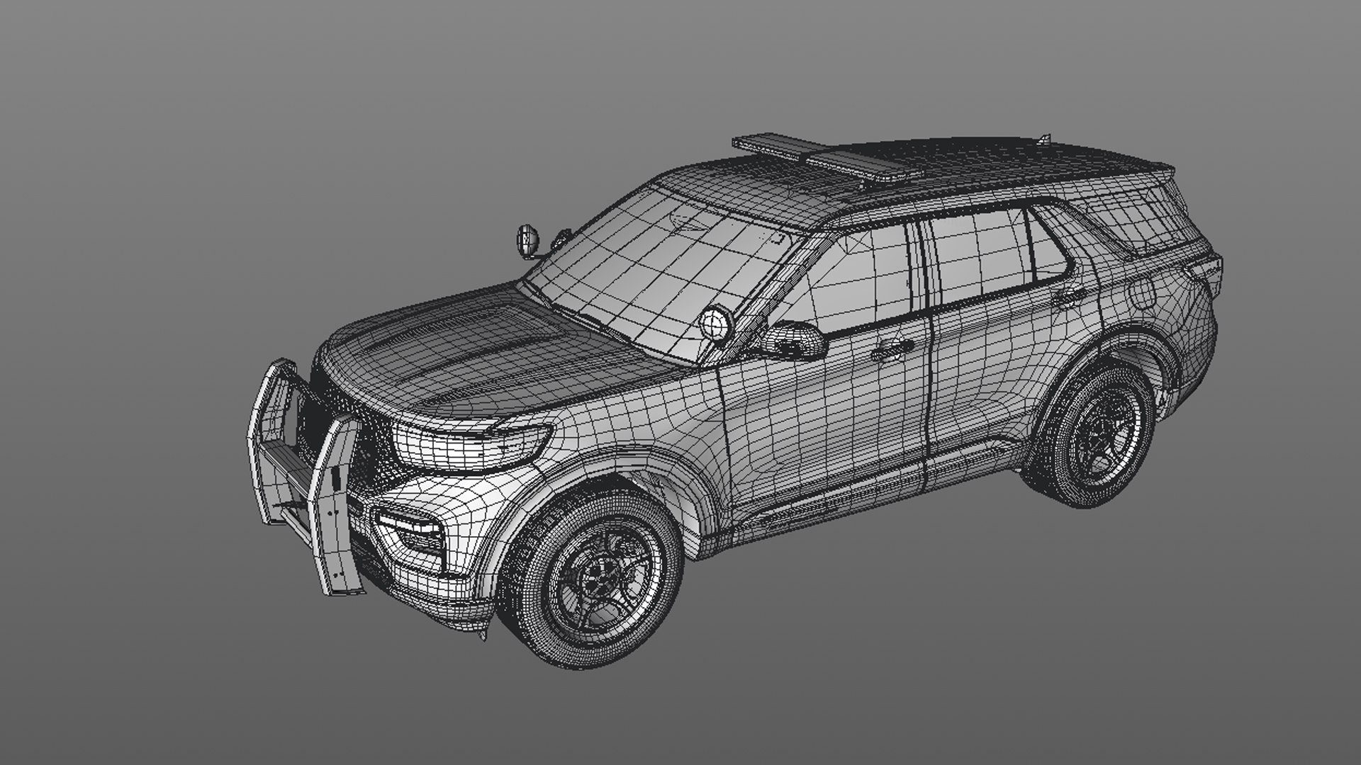 Ford Explorer Police Interceptor 3D Model - TurboSquid 2330791