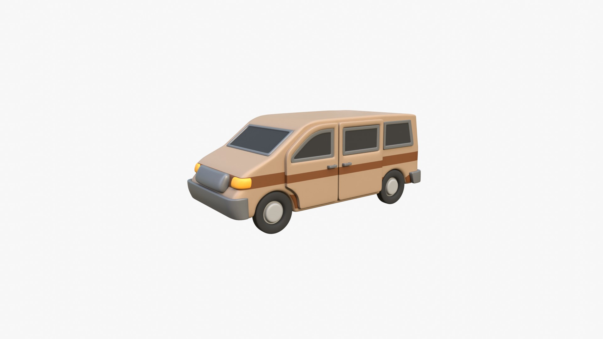 Van Car 3D - TurboSquid 2245927