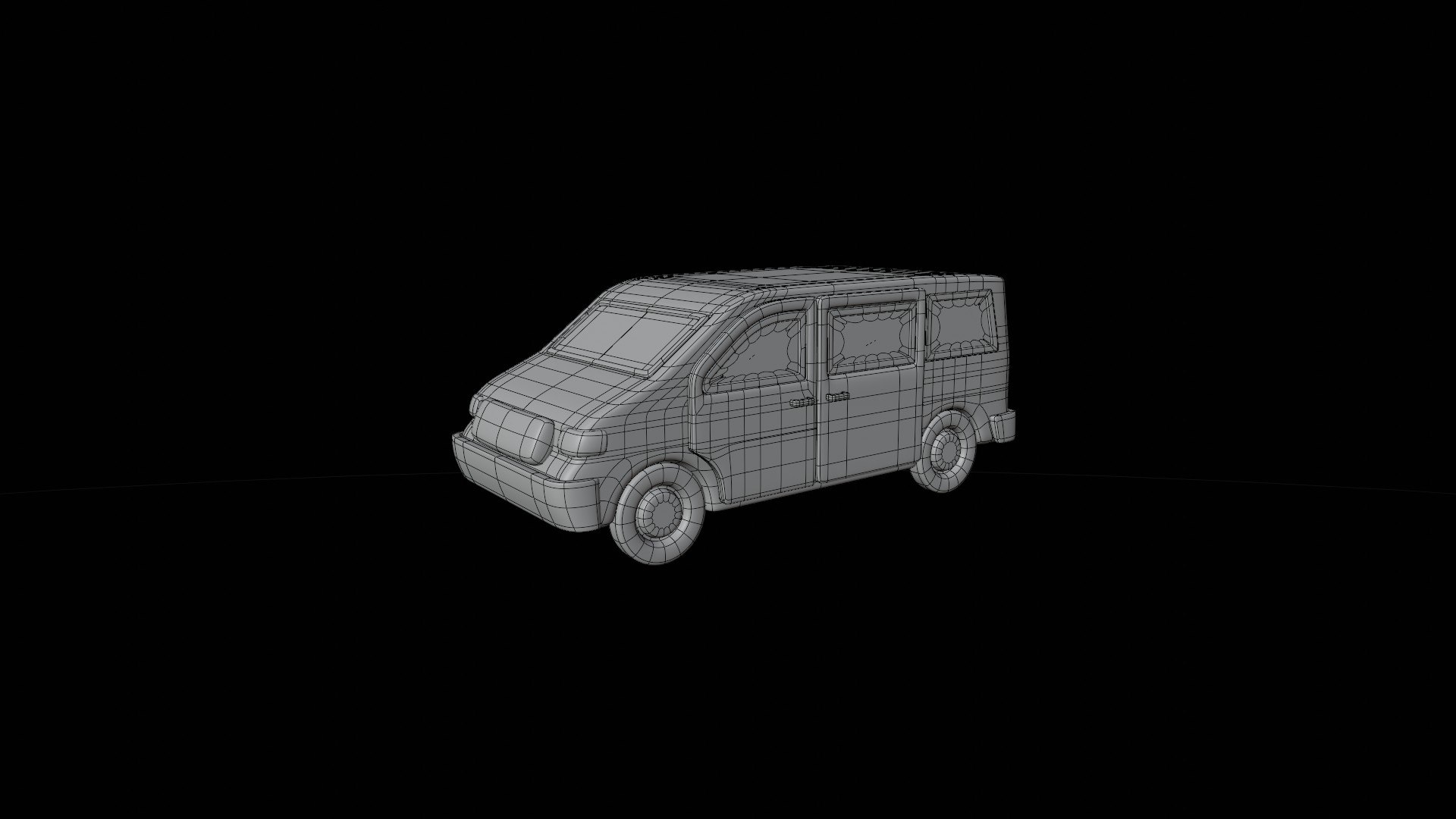 Van Car 3D - TurboSquid 2245927