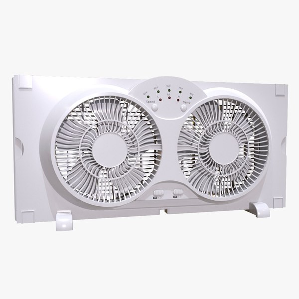 Window fan 3D model - TurboSquid 1881363