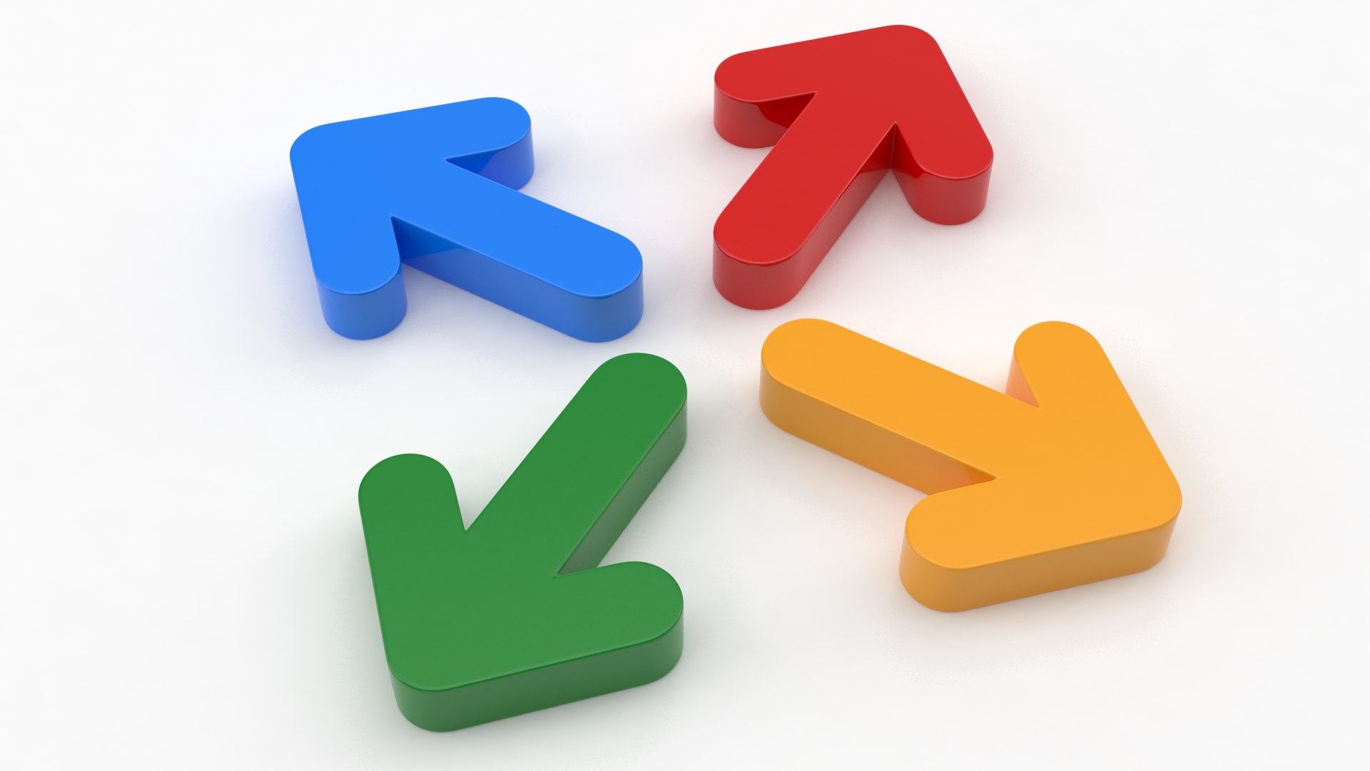 Arrow Set 1 3D Model - TurboSquid 1484789