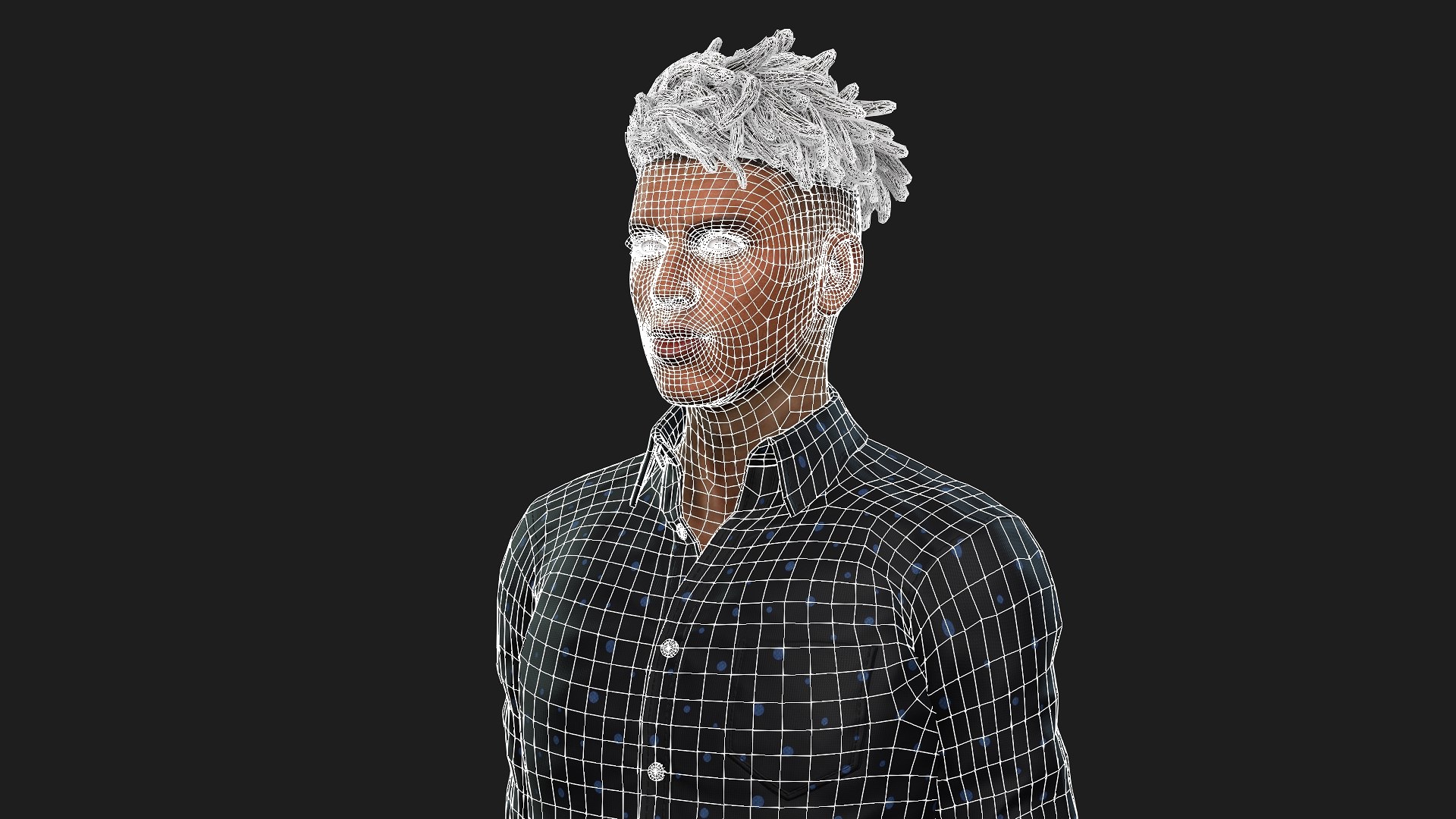 3D 3d Black Man Model For Game And Animations Model - TurboSquid 2348351