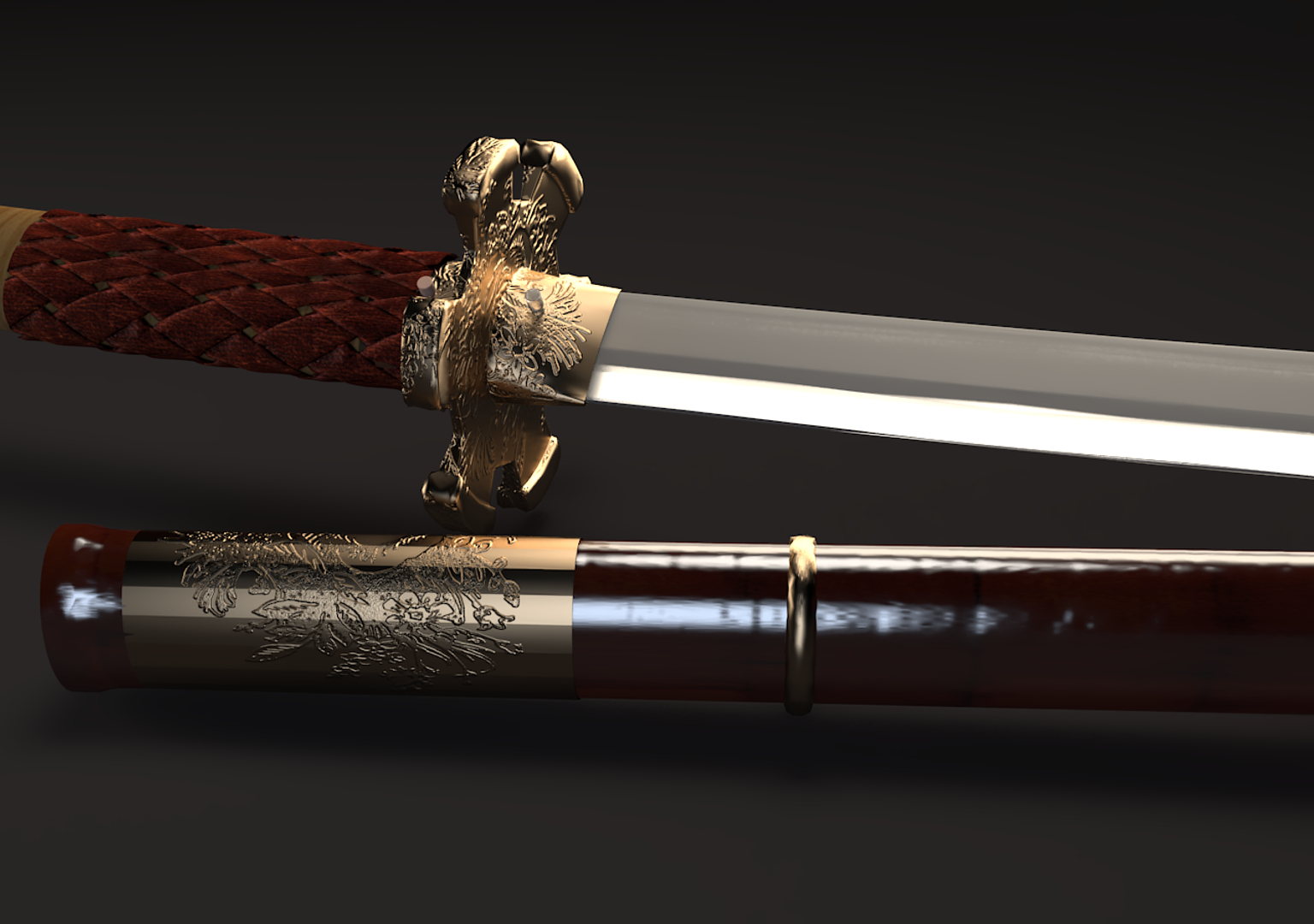 Katana 3D model - TurboSquid 1731548