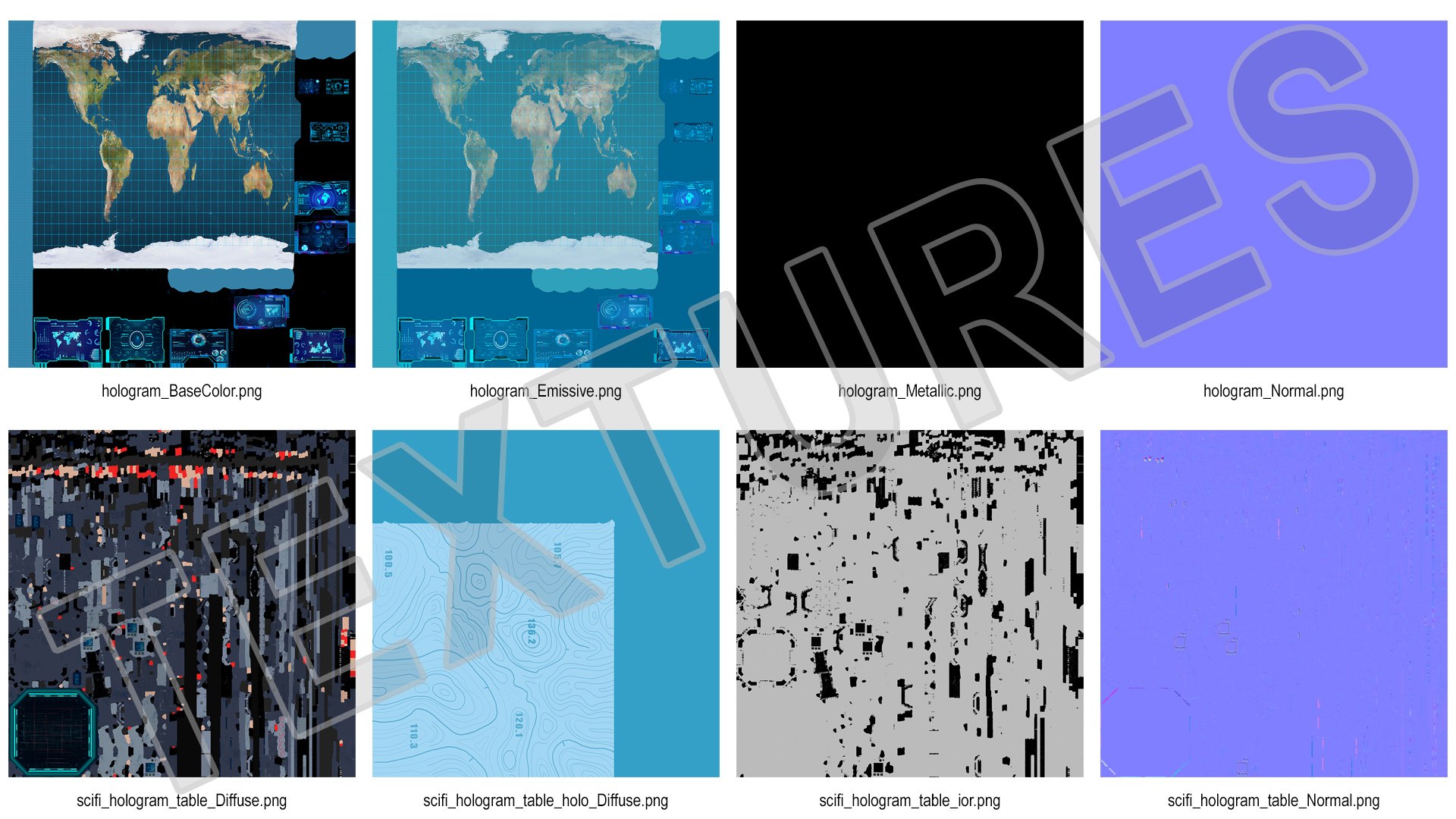 Quantum Holo Desk 3D Model - TurboSquid 2292214