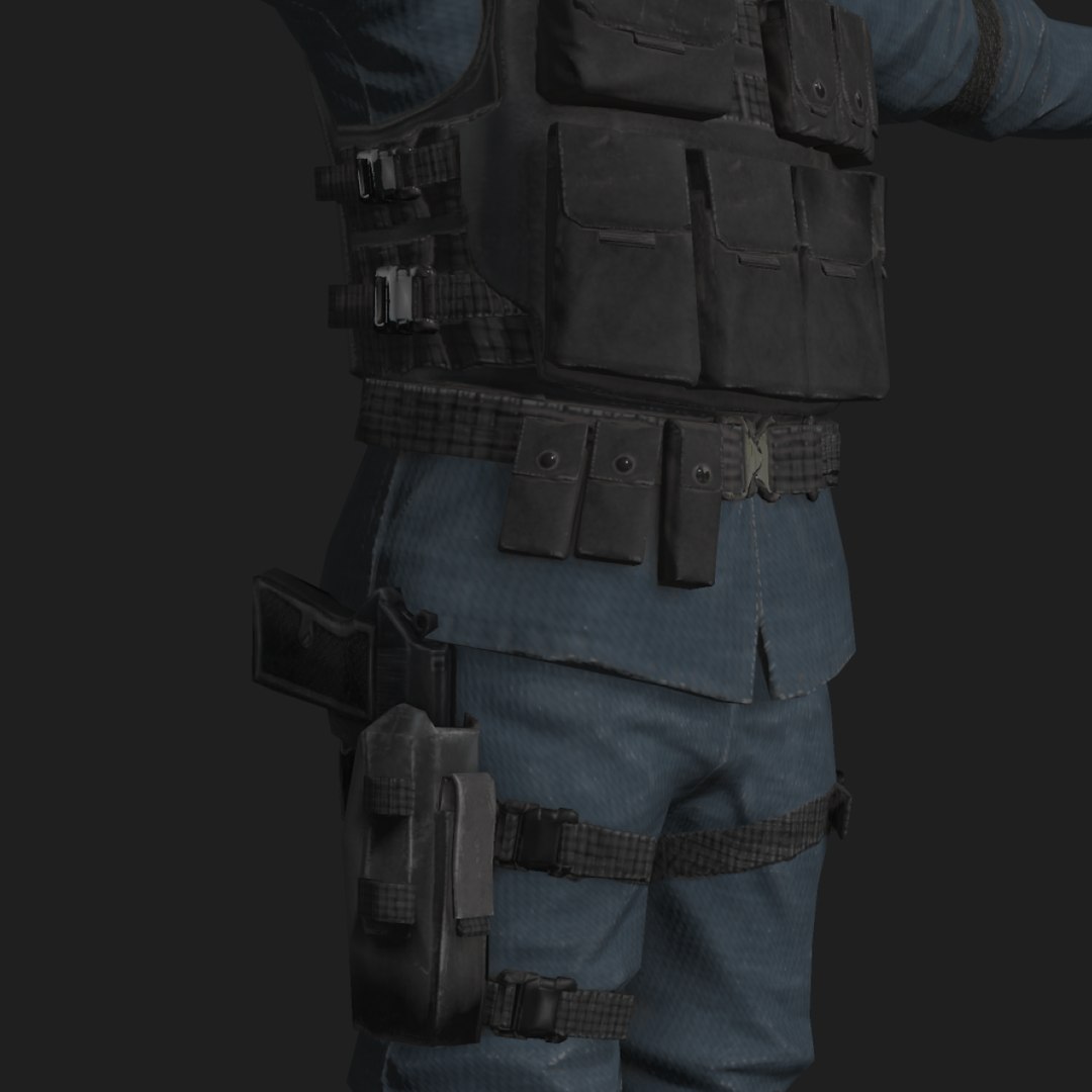 Swat 3D Model - TurboSquid 1401568