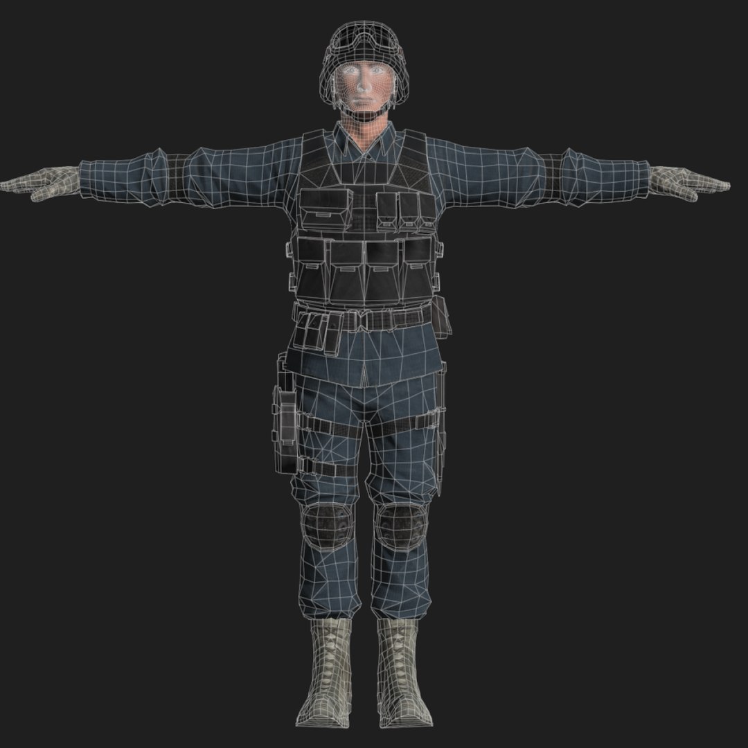 Swat 3D Model - TurboSquid 1401568