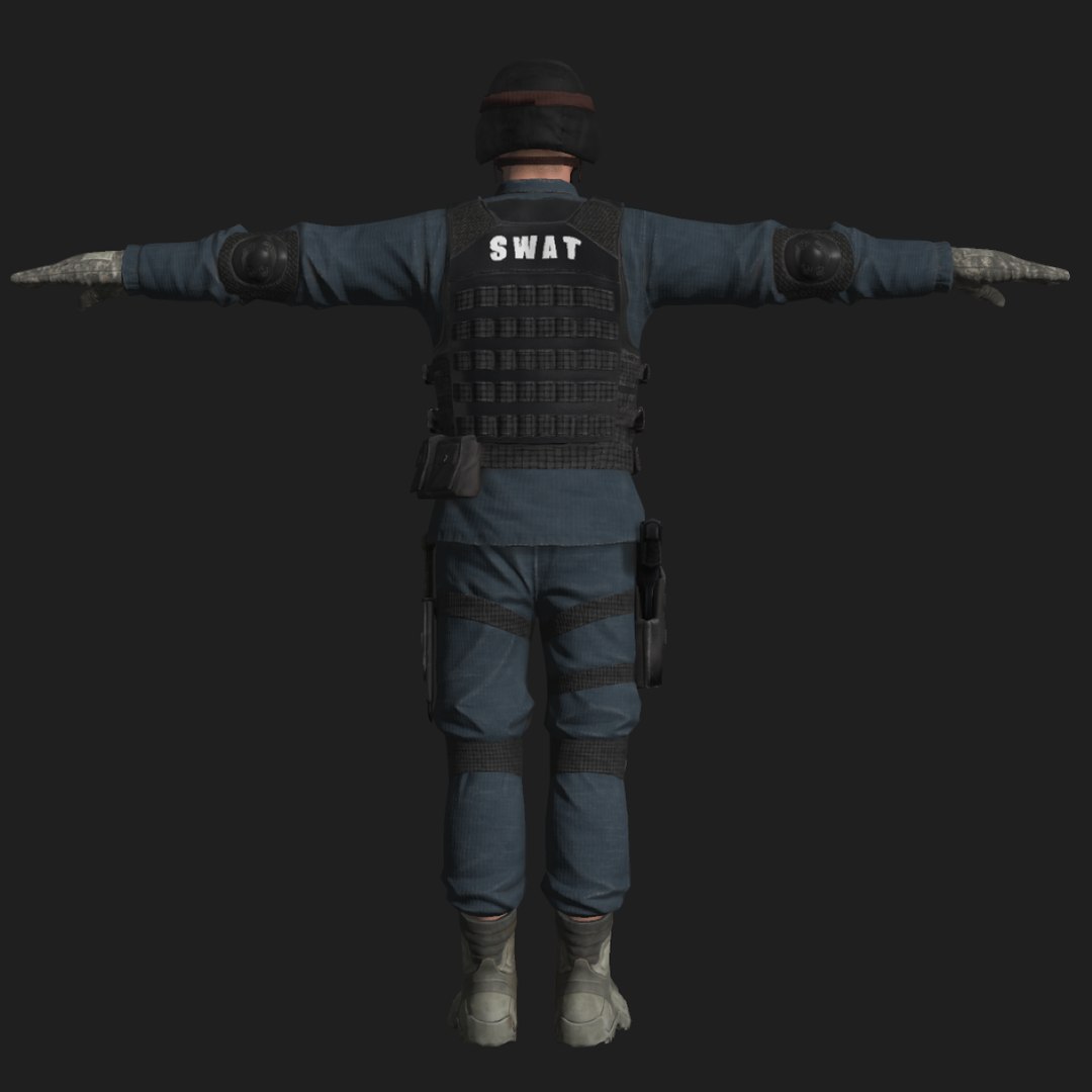 Swat 3D Model - TurboSquid 1401568